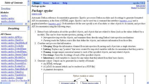 Python - epydoc Download - Epydoc is a tool for generating API documentation for Python