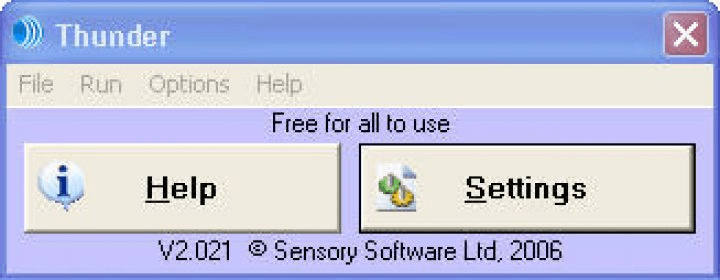 Thunder Screenreader 31 Download Free Thunderexe