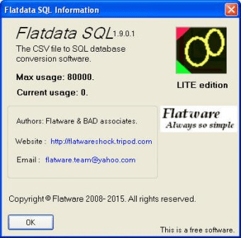 Flatdata SQL Download - It converts CSV data into SQL databases like SQL-Express and MS-SQL