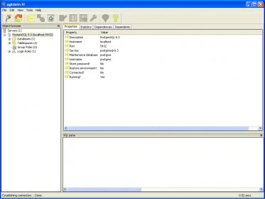 PostgreSQL 8.3 Download (Free) - pgAdmin3.exe