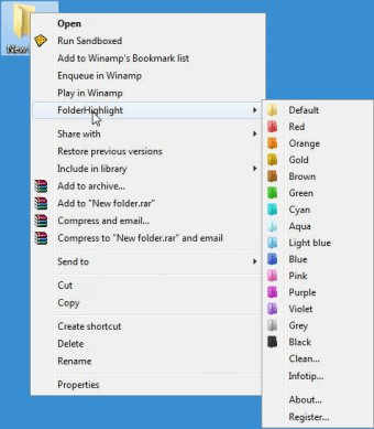 FolderHighlight 2.9 Download (Free trial)
