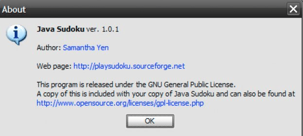Java Sudoku Download - Sudoku game entirely made in Java